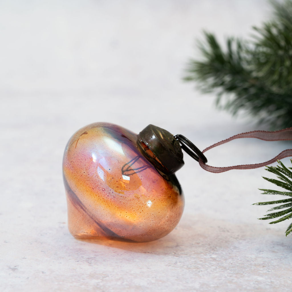 2" Russet Luster Glass Lantern – Arthur Cameron