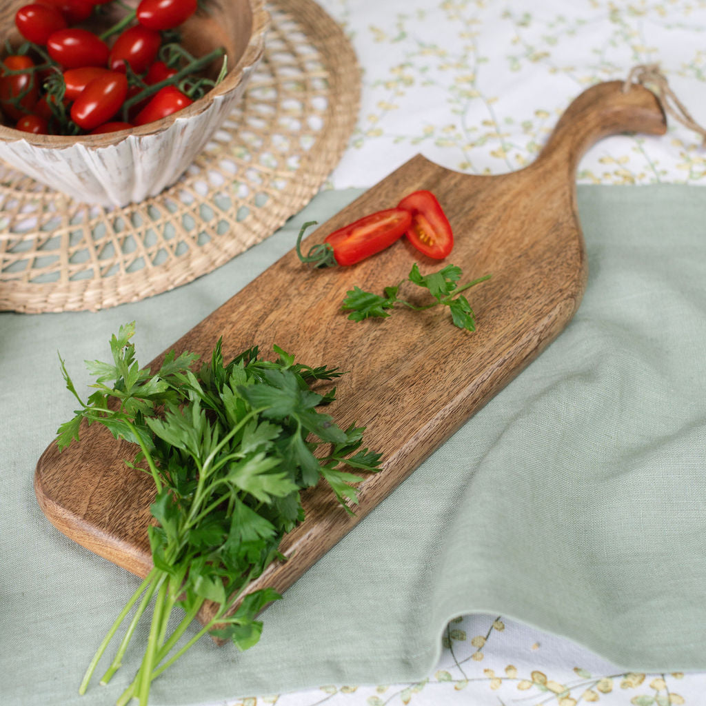 Eze - Wooden Oiled, Slim Serving Platter – Arthur Cameron