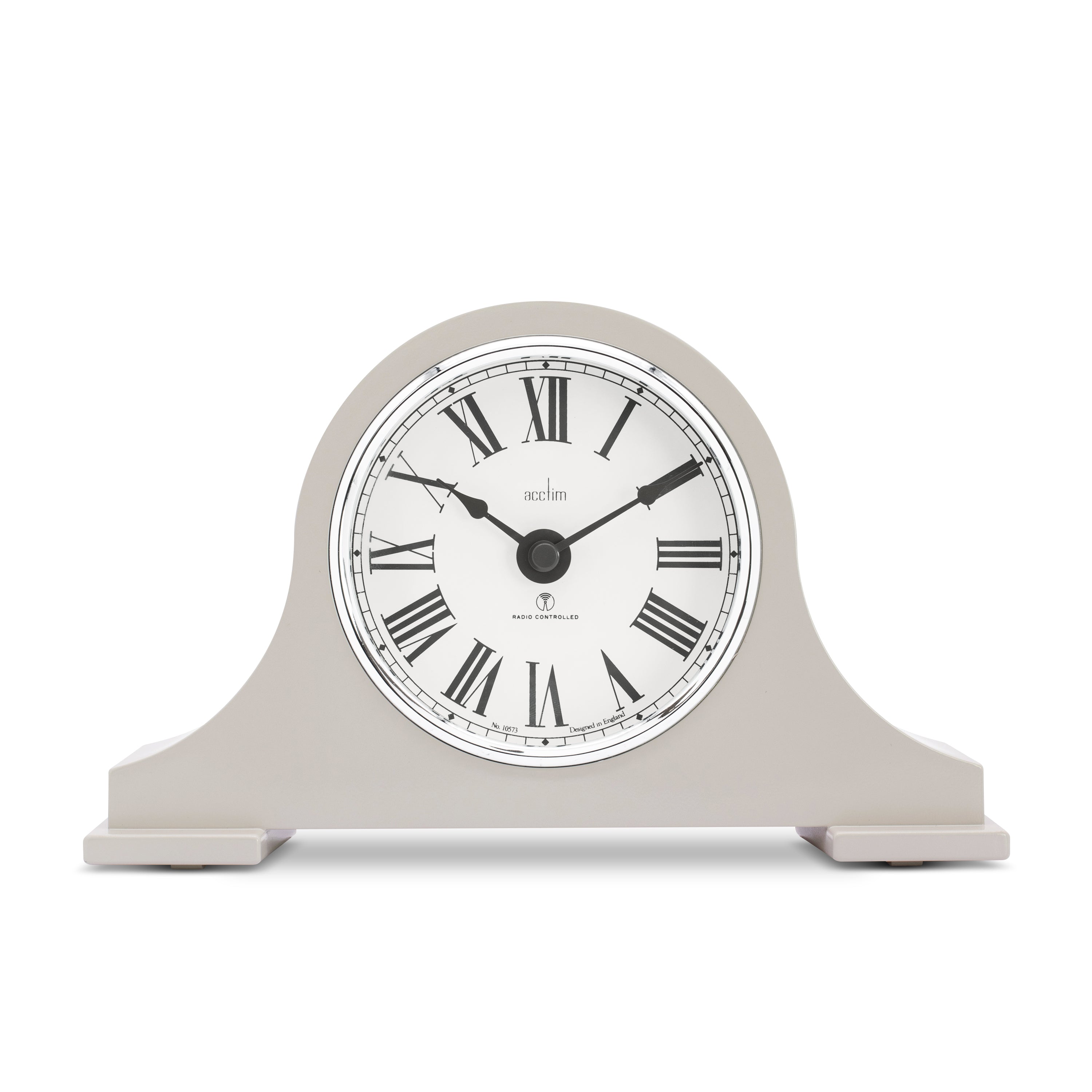 Acctim "Foxton" Earl Grey Radio Controlled Napoleon Mantel Clock ...