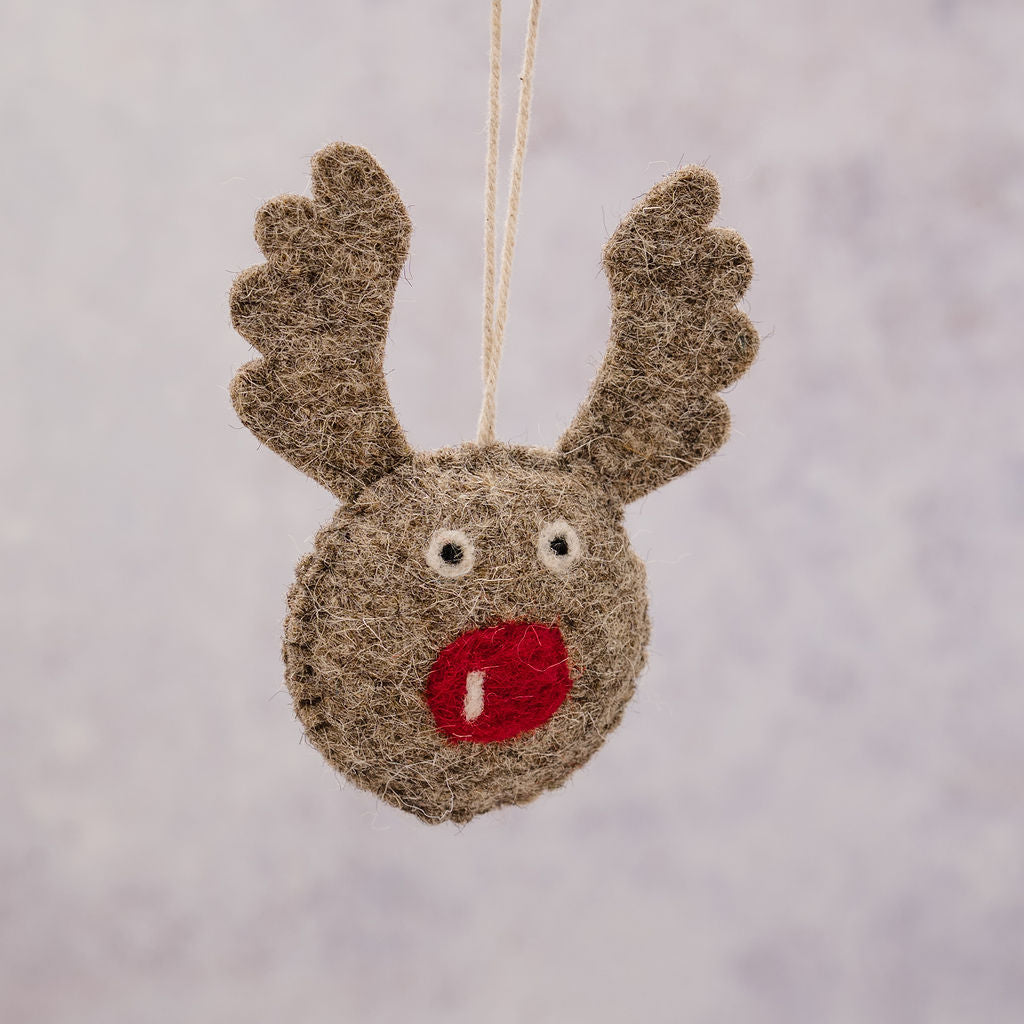 Felt Rudolph Tree Decoration – Arthur Cameron