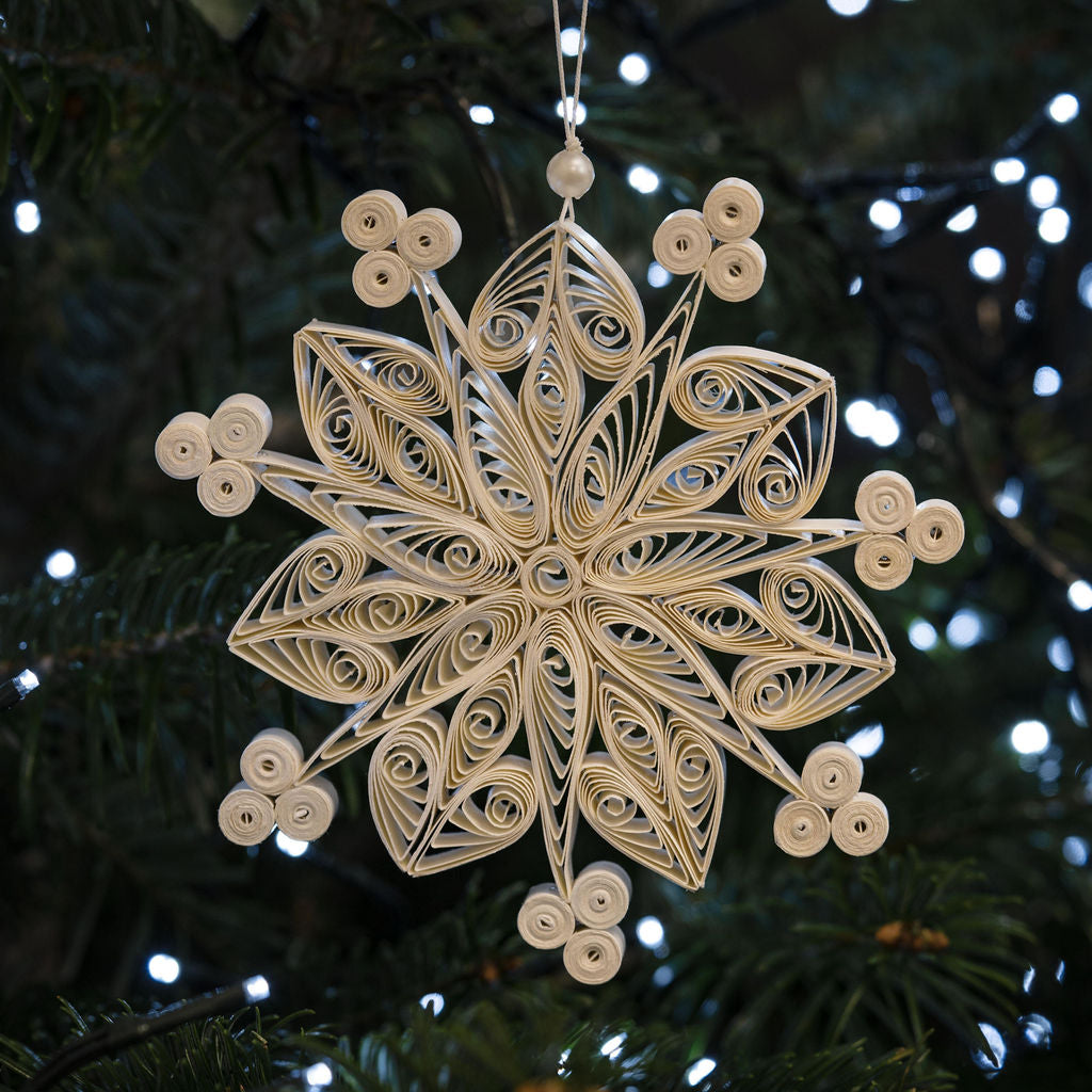 Quilled Aries Christmas Decoration – Arthur Cameron