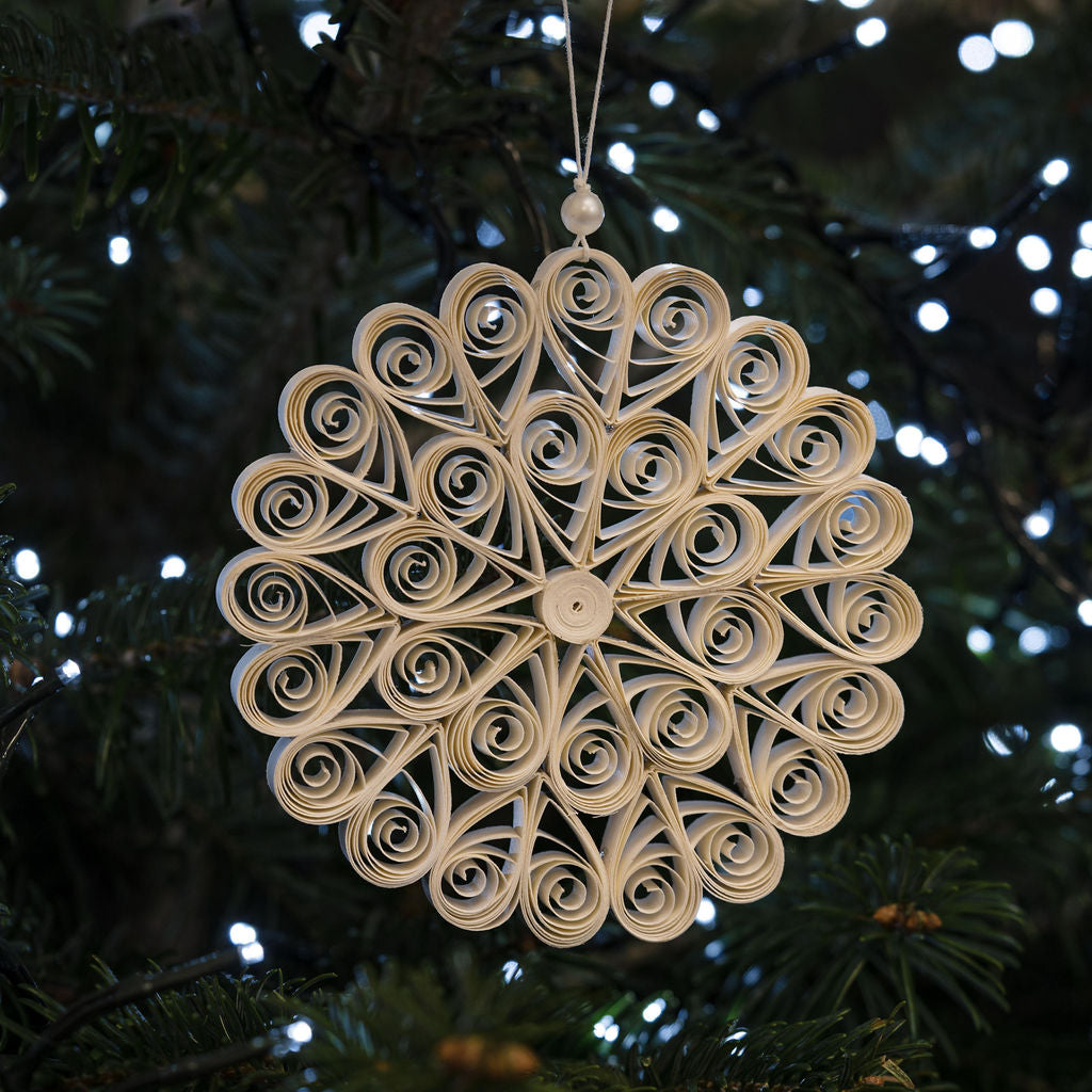 Quilled Aries Christmas Decoration – Arthur Cameron