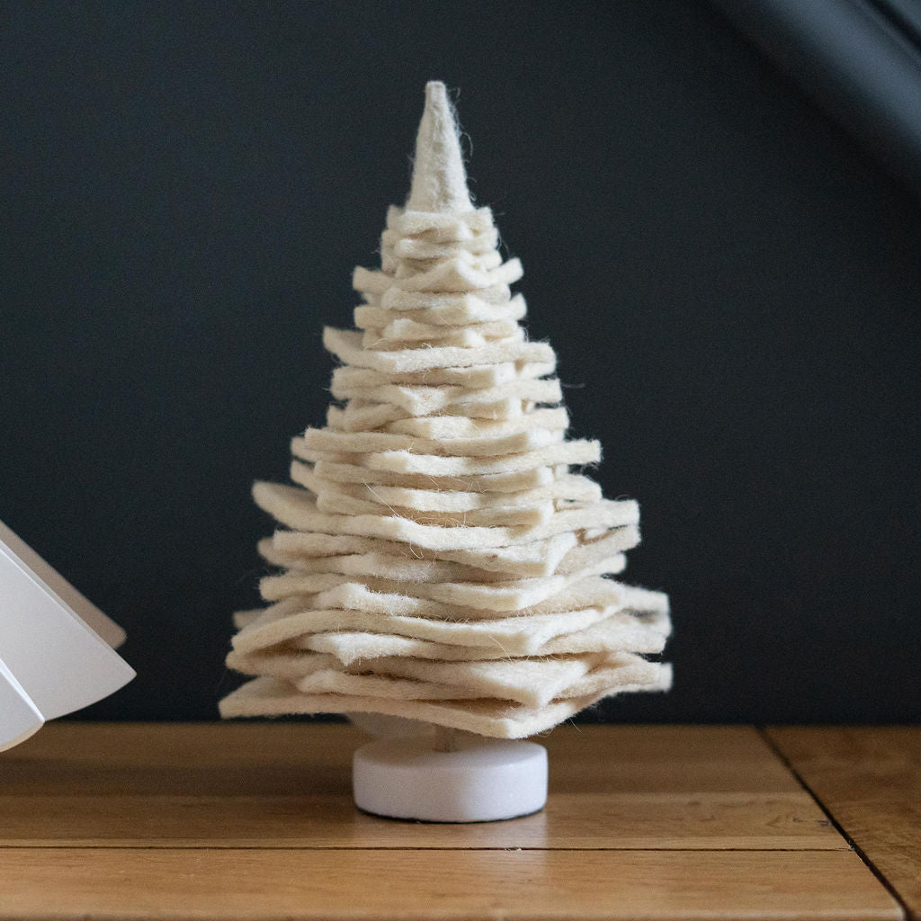Medium Felt & Marble Christmas Tree – Arthur Cameron