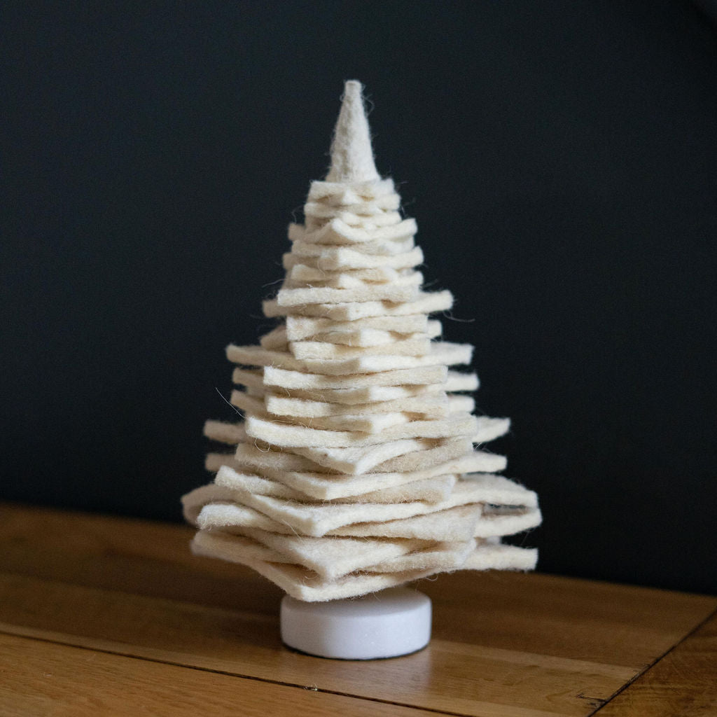 Small Felt & Marble Christmas Tree – Arthur Cameron